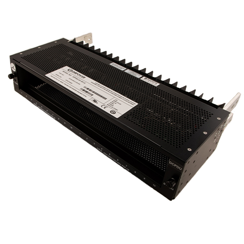 DC PDU, 2U, SINGLE-FEED, 48/24VDC, 450A, 20 BRKR POSITIONS