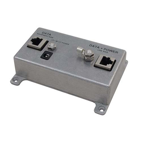 Power Over Ethernet PoE Midspan Injector Category 5e 1 Port 802.3af ...