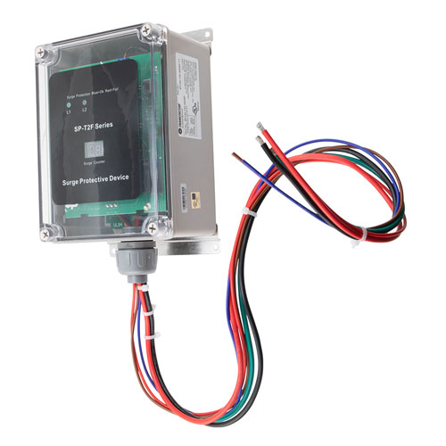 AC SPD Type 2 EMI Filtered 120/240Vac Split-Phase 100kA/phase