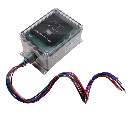 AC SPD Type 2 EMI Filtered 208/120Vac Wye 200kA/phase