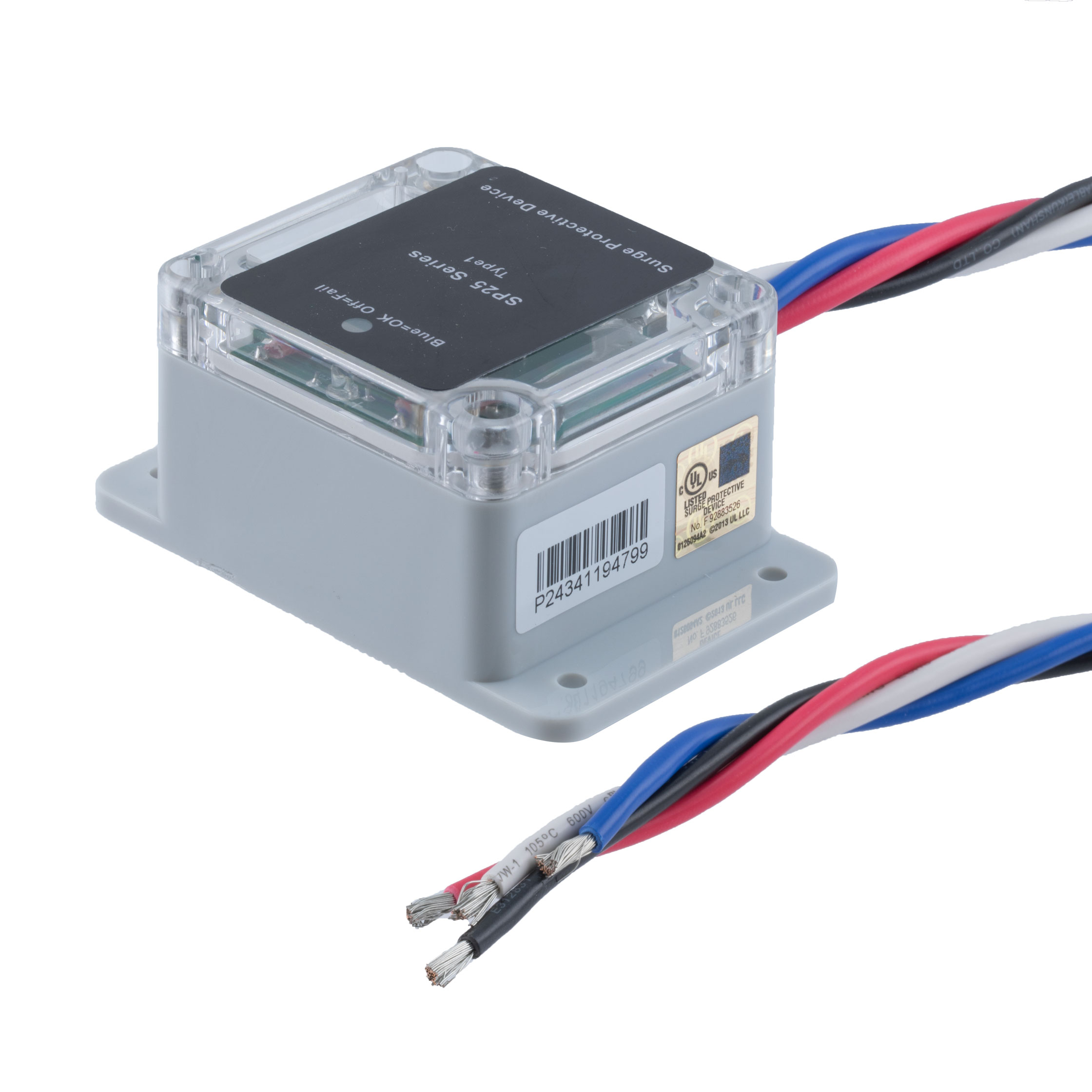 AC SPD 208/120V Wye, 25kA/Phase