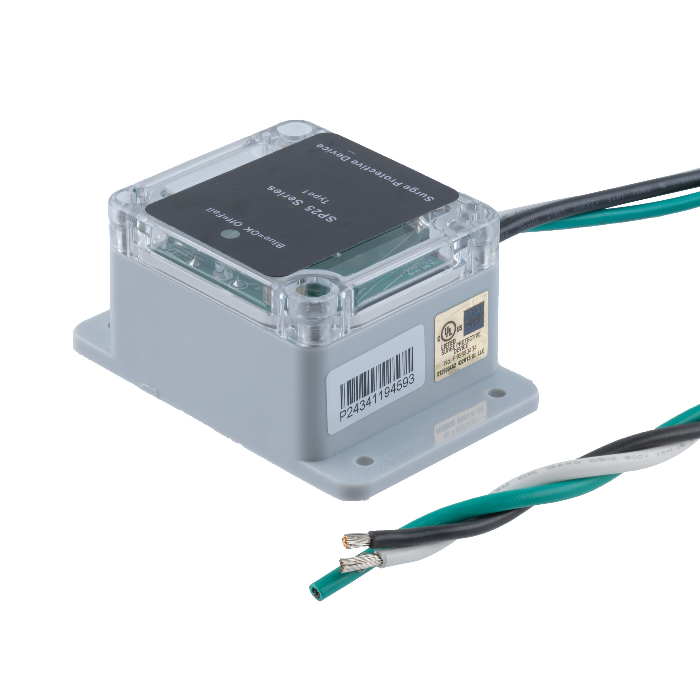 AC SPD 277V Single-Phase, 25kA/Phase