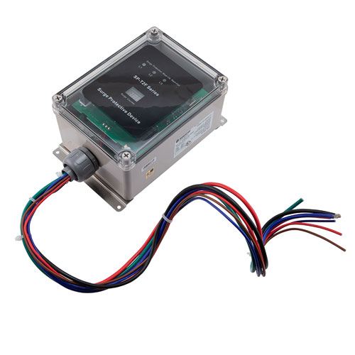AC SPD Type 2 EMI Filtered 240Vac Delta 300kA/phase