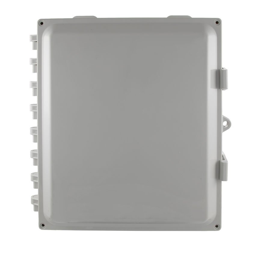 12x10x04" UL Listed Polycarbonate Slim Weatherproof Outdoor IP68 NEMA ...