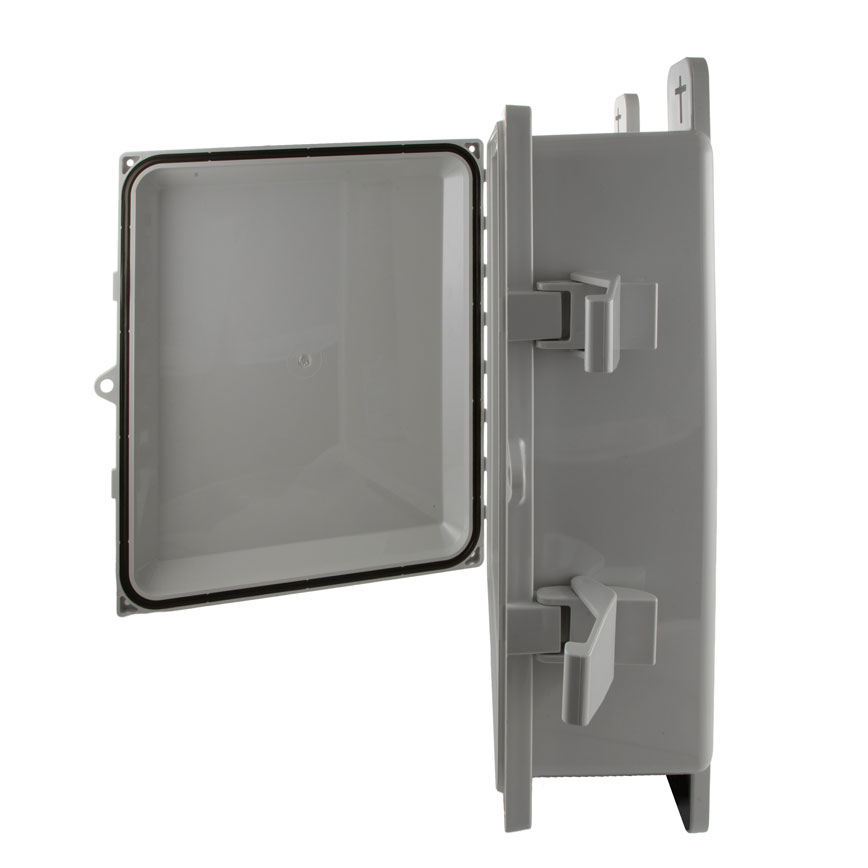 12x10x04" UL Listed Polycarbonate Slim Weatherproof Outdoor IP68 NEMA ...