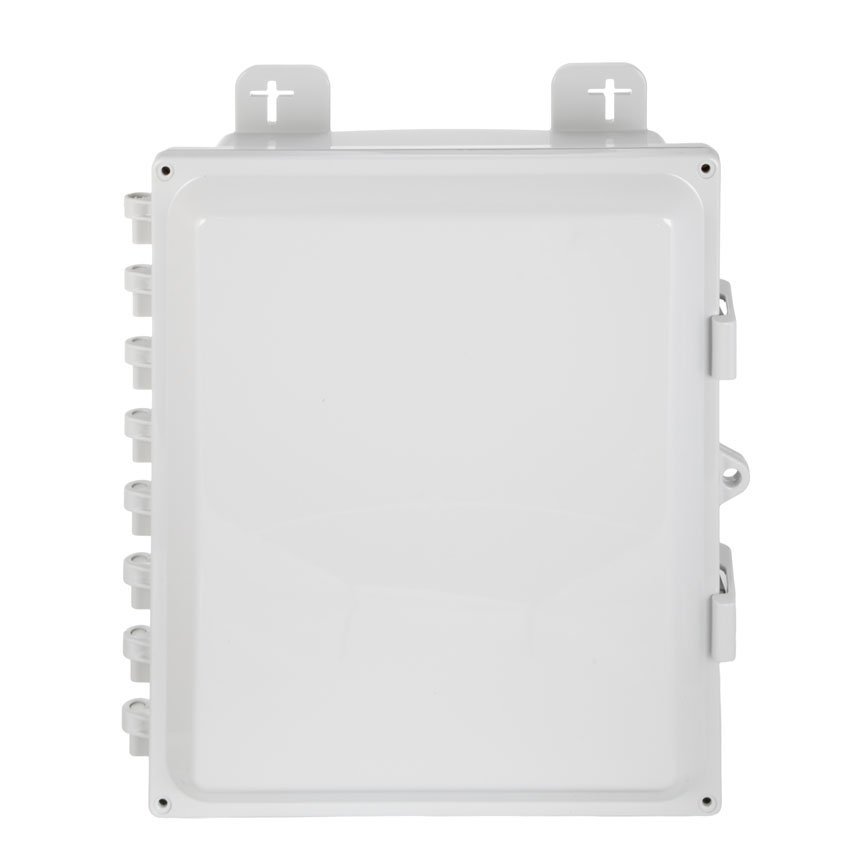 12x10x04" UL Listed Polycarbonate Slim Weatherproof Outdoor IP68 NEMA ...
