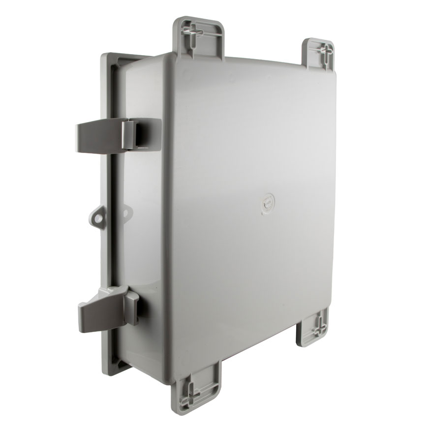 14x12x04" UL Listed Polycarbonate Slim Weatherproof Outdoor IP68 NEMA ...