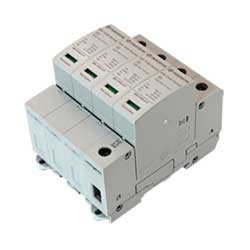 AC Surge Protector SPD I2R-T240 DIN-Rail 277 Vac 3-Phase Wye MOV 40 kA ...